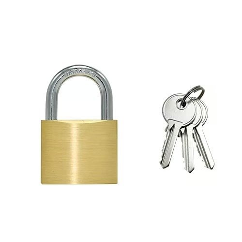 TSS 40mm Open Shackle Brass Padlock - Mr. Padlock